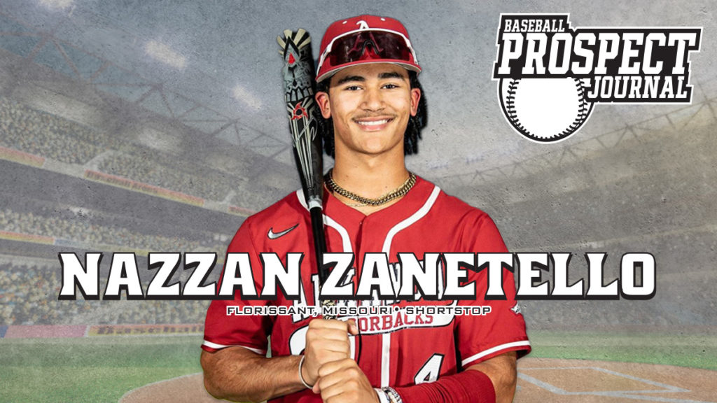 Nazzan Zanetello develops into a top prospect - Baseball Prospect Journal