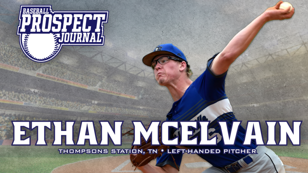 Ethan McElvain offers an exciting toolset - Baseball Prospect Journal
