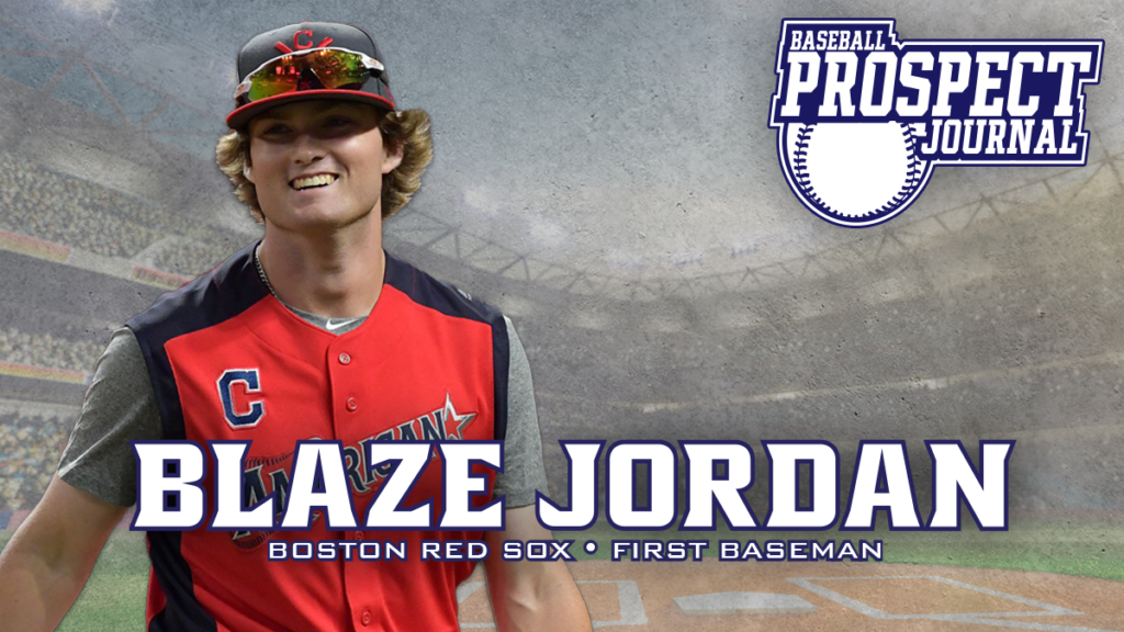 Blaze Jordan draws from his baseball experiences - Baseball Prospect ...