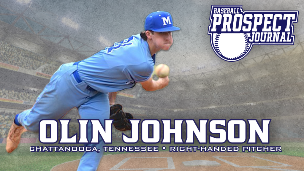 Olin Johnson bursts onto the scene - Baseball Prospect Journal