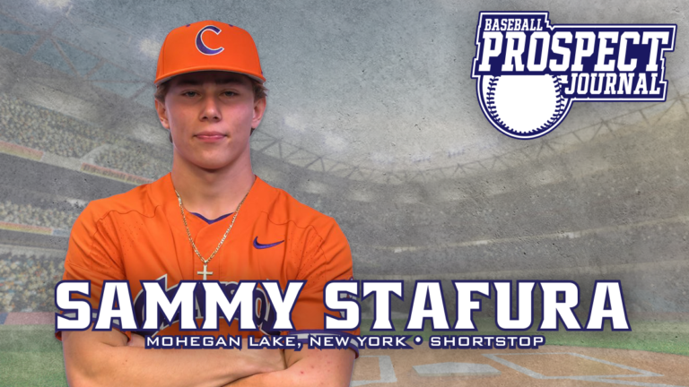 Sammy Stafura develops into a top draft prospect - Baseball Prospect ...