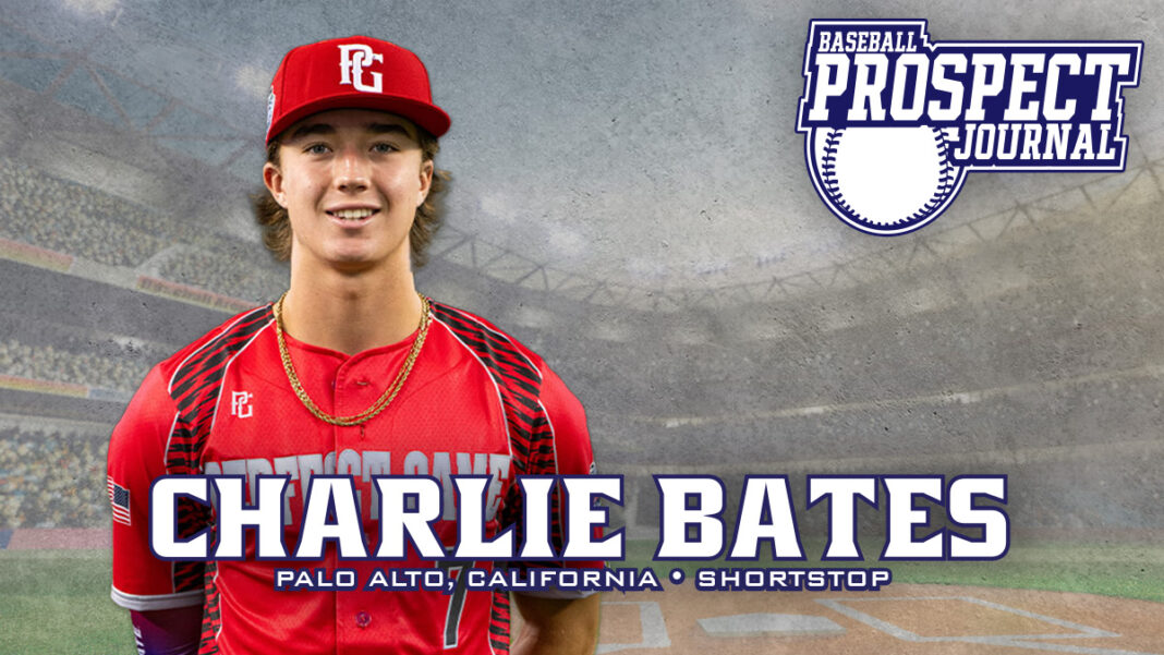 Charlie Bates has well-balanced toolset - Baseball Prospect Journal