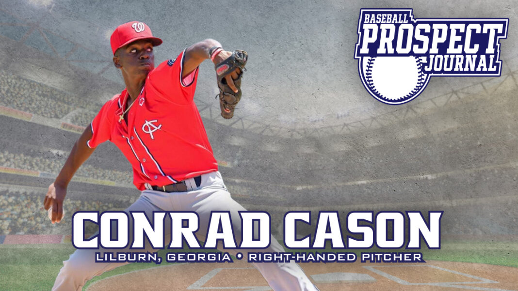 Conrad Cason drawing increased pro attention - Baseball Prospect Journal