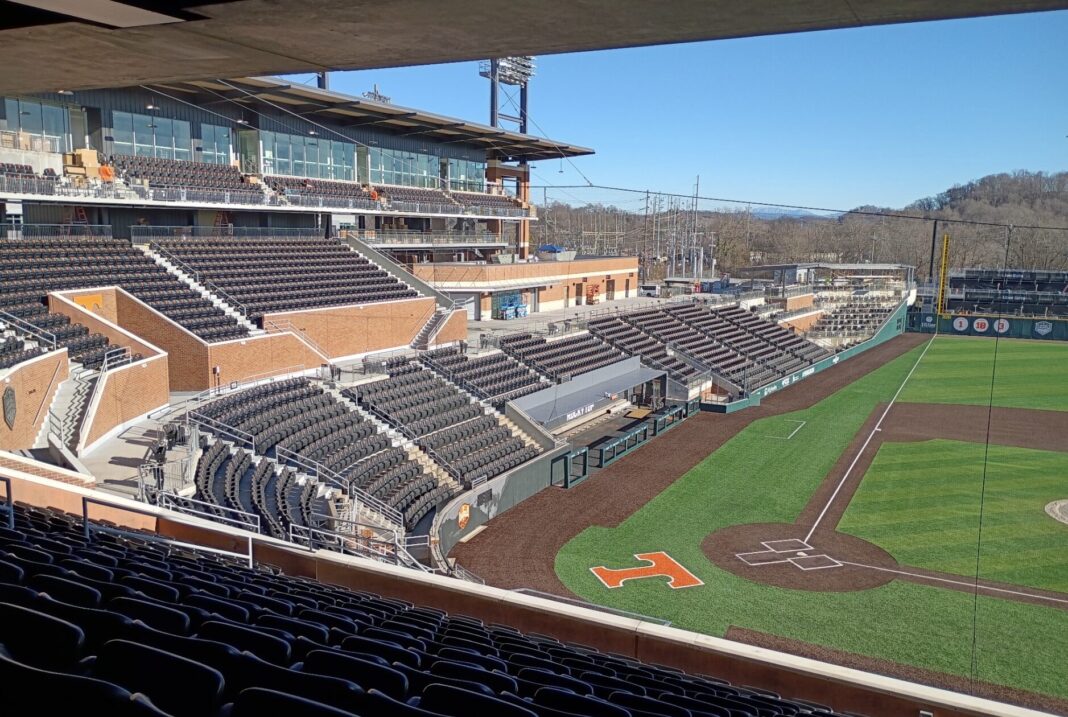 Tennessee unveils expanded, improved Lindsey Nelson Stadium - Baseball ...